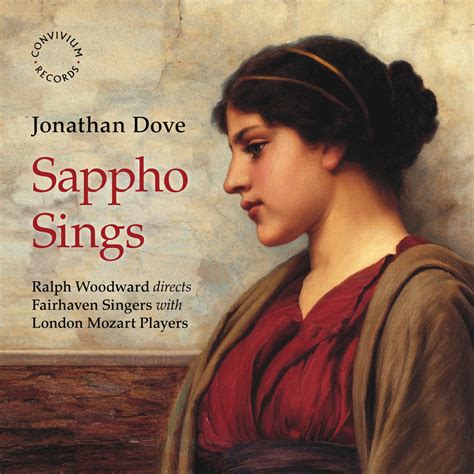 Jonathan Dove Sappho Sings Convivium Records