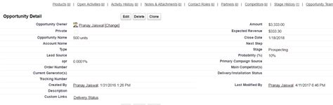 Custom Field Salesforce Lightning And Classics Showing Different Values Salesforce Stack