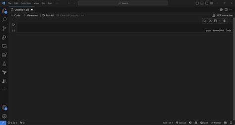 build powershell notebooks using vscode and polyglot