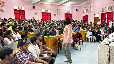 The World Record Holder Mr Vimal Daga At Nist Berhampur Youtube