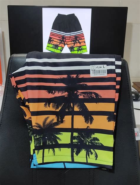 قیمت شلوارک مردانه ساحلی طرح جدید هاوایی