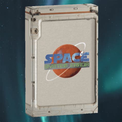 Space System Error Puzzle Mystery Box Red Herring Games