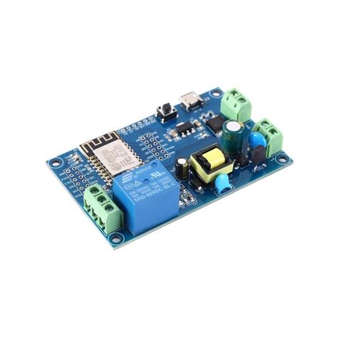 Modulo RelÉ Wifi Esp8266 Esp12f 1 Canal Iot 90 250vac 12