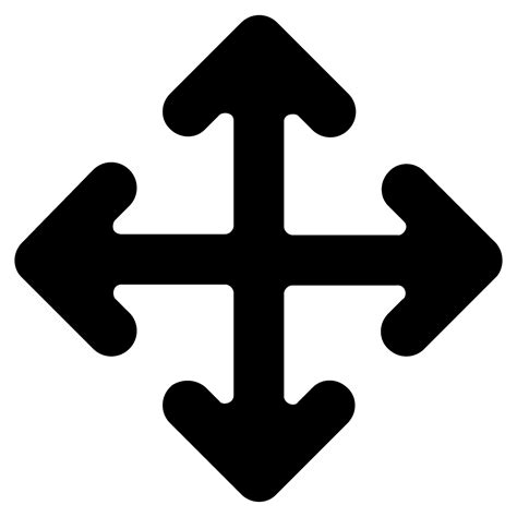 Drag Arrow Vector Icon 26322925 Vector Art At Vecteezy