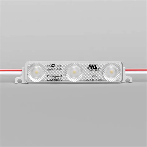 High Brightness Led Injection Modules 12v 3w Led Module For Light Advertising And Backlighting
