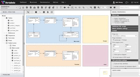 Tip 16 Can I Put The Same Table In The Diagram Twice Vertabelo Database Modeler