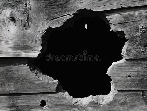 Wood Grain With Hole Stock Image Image Of Natural Imperfection