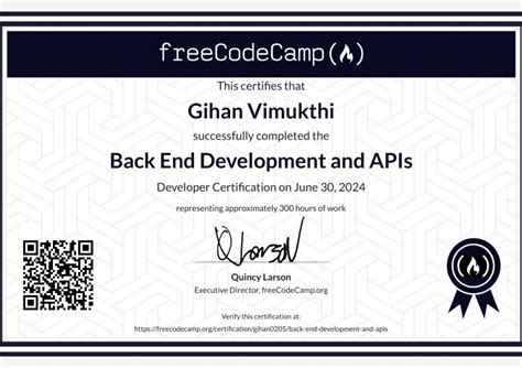 Gihan Vimukthi On Linkedin Freecodecamp Webdevelopment