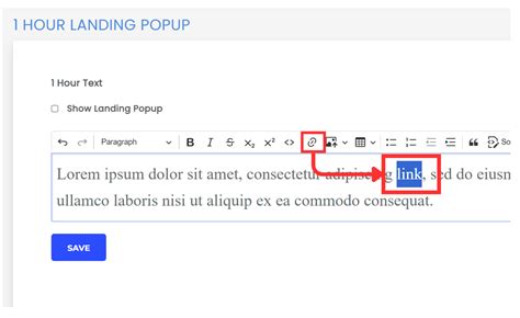 Insert Hyperlinks Active Booker Knowledgebase
