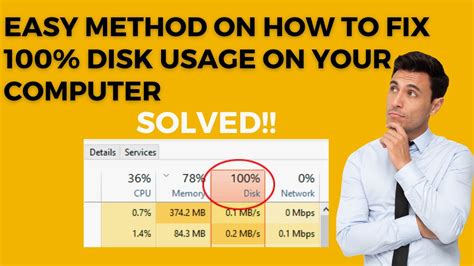Easy Method On How To Fix Disk Usage In Windows YouTube