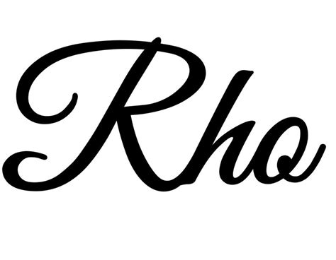 Rho Template Etsy