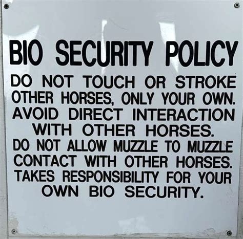 Bio Security Holmside Hall Equestrian