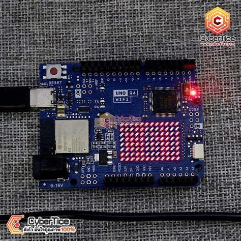สอนใช้งาน arduino uno r4 wifi แสดงตัวอักษร ขาย arduino อุปกรณ์ arduino คุณภาพดี ราคาถูก ส่งไว