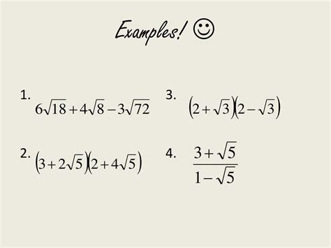 PPT Multiplying And Dividing Radical Expressions PowerPoint Presentation ID