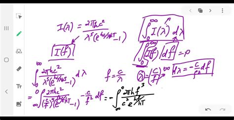 solved a write the planck distribution law in terms of the frequency f rather than the