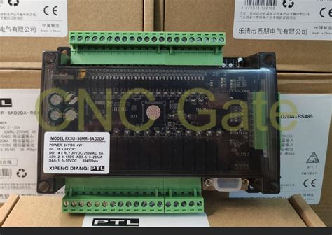 Board Plc Mitsubishi Fx3u 30mr 6ad 2da 16 In 14 Out Relay