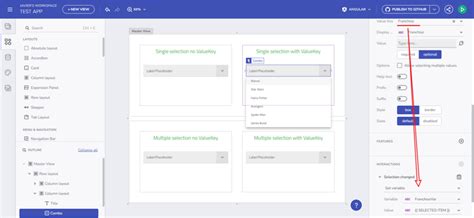 App Builder Release Build Master Detail Style Apps