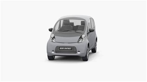 citroen czero 2011 low poly 3d model by igor shmidt