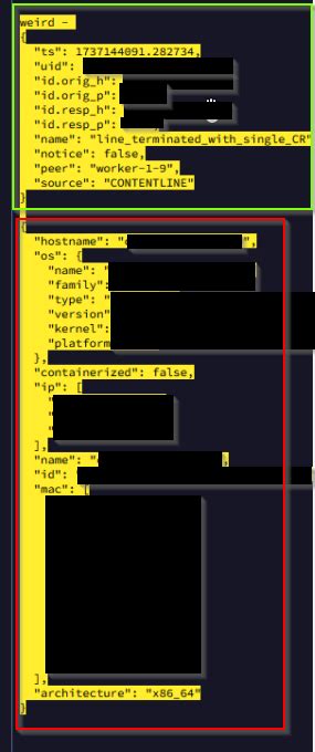 need to include a certain field from my log into the message part of my