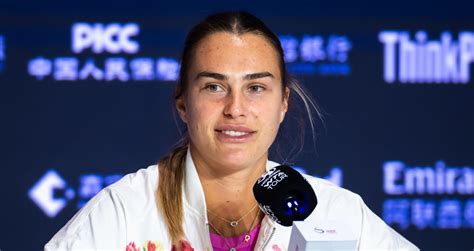 Aryna Sabalenka World No 1 Ready To Lift Beautiful Trophy At