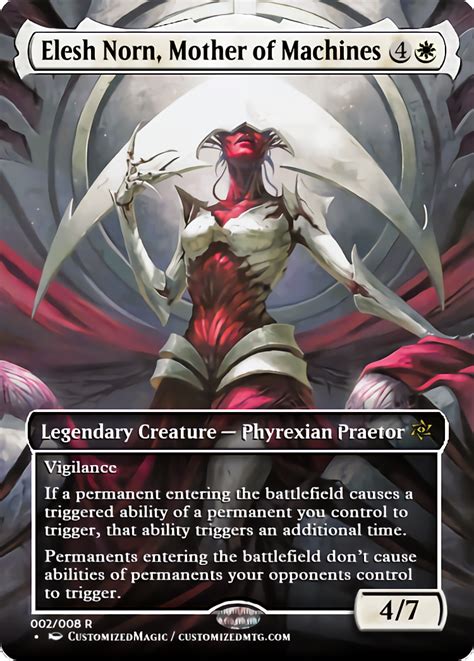 Mtg Elesh Norn Mother Of Machines Alternate Full Art
