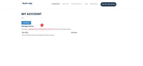 Activate License Keys Wp Crm System