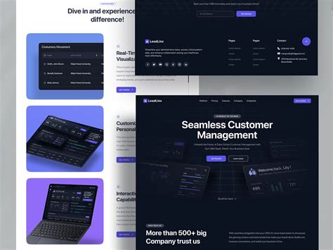 Saas Landing Page UI Design Behance Saas Landing Page UI Design Behance