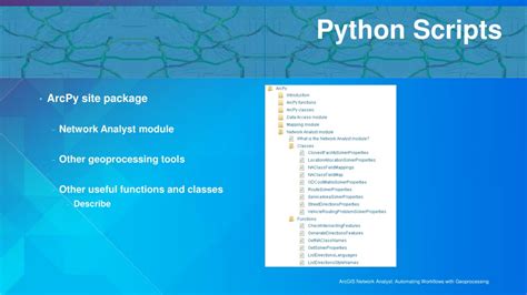Ppt Automating Network Analyst Workflows With Geoprocessing