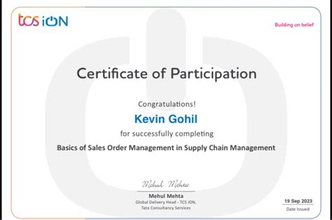 kevin gohil on linkedin supplychainmanagement continuouslearning