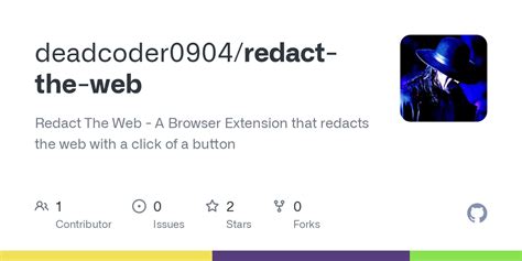 Github Deadcoder0904redact The Web Redact The Web A Browser Extension That Redacts The Web