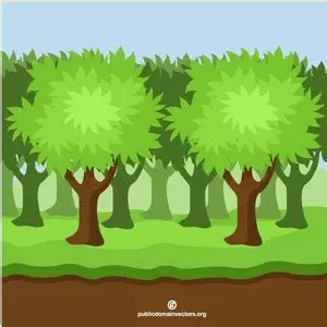 Forest Trees Clip Art