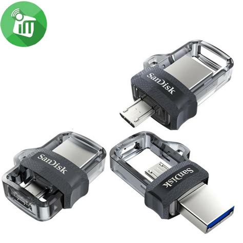 Sandisk Ultra Dual Drive Gb Micro Usb M Otg Flash Drive