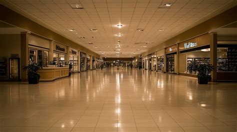 Free Empty Shopping Mall Image Mall Empty Illuminated Download At