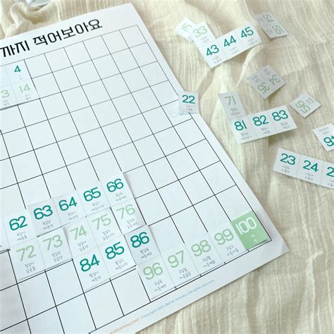 숫자쓰기포스터확장활동 민센데이