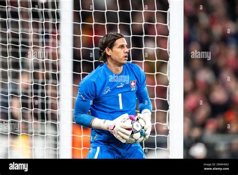 Copenhagen Denmark 23rd Mar 2024 Goalkeeper Yann Sommer 1 Of