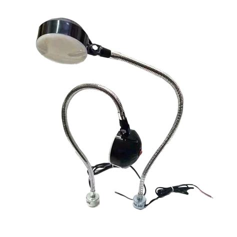 低压强磁吸led机床工作台灯12v24v36v48v通用15w超亮带开关可弯曲 虎窝淘