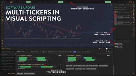 Trendspider Software Update Multiple Tickers In Visual Scripting
