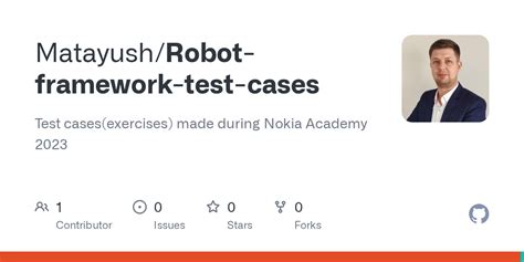 Github Matayushrobot Framework Test Cases Test Casesexercises