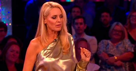 Strictly Fans Baffled As Tess Daly Wears Bacofoil Curtain Top For