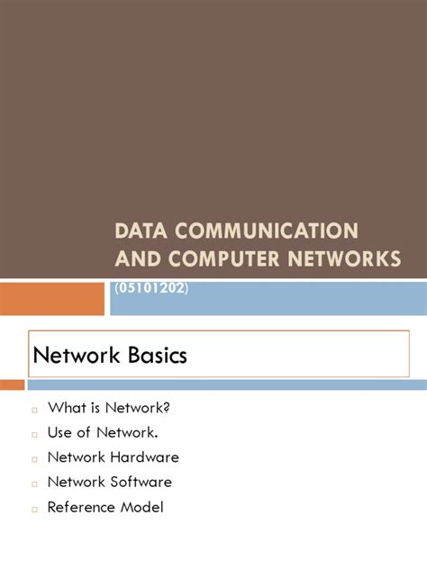 Unit1 Data Communication And Computer Networks Pdf Computer Network Network Switch