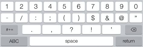 Ios Keyboard Shift