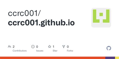 GitHub Ccrc Ccrc Github Io