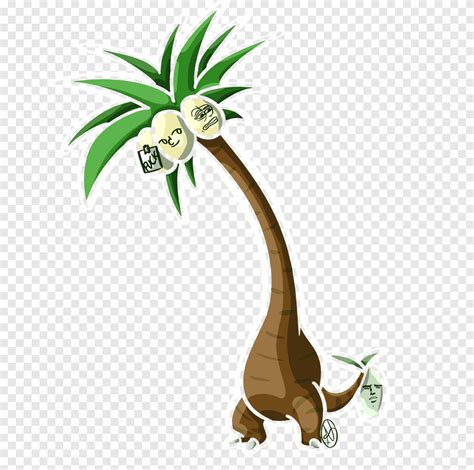 Alola Pokémon Exeggutor Modelo De Papel Arecaceae Superhéroe Papá