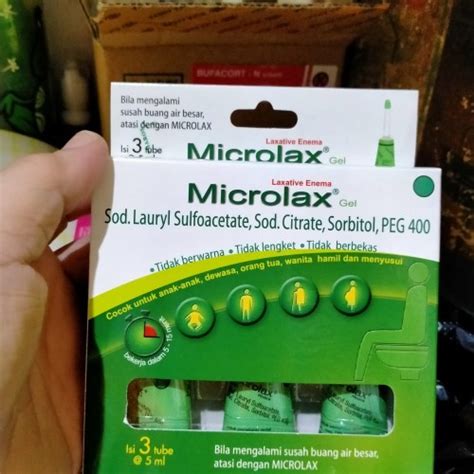 Jual Microlax Untuk Susah Bab Jakarta Barat Nats Collection Tokopedia