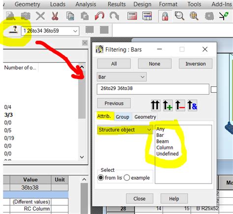 Difference Between Member Type And Structure Object In Robot Structural Analysis