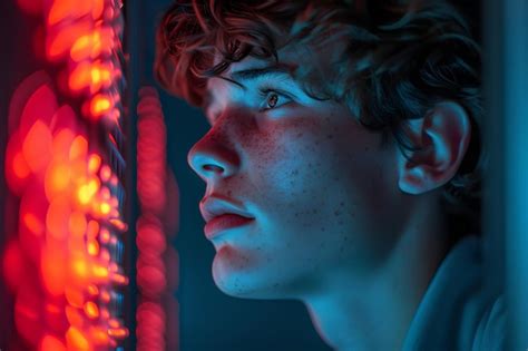 Premium Ai Image A Young Man Computer Technician Looks Stressed After Having Trouble With A