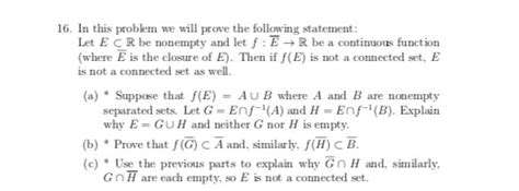 Solved In This Problem We Will Prove The Following Statement Chegg