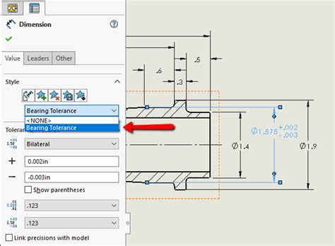 Solidworks Dimension Settings