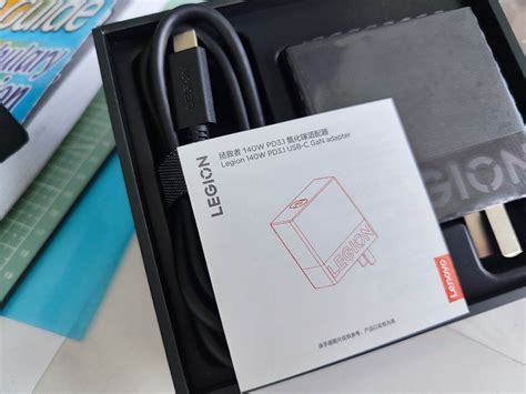 Lenovo Legion 140W PD3 1 GaN Adaptor Charger Computers Tech Parts Accessories Cables