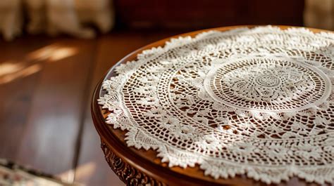 Free Elegant Lace Doily Image Lace Doily Table Download At Stockcake